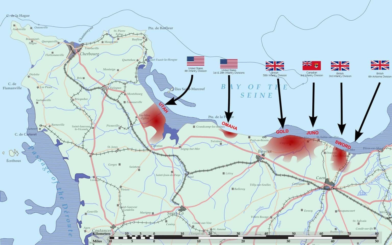 20 Impressive Facts About the Allied Invasion of Normandy - History ...
